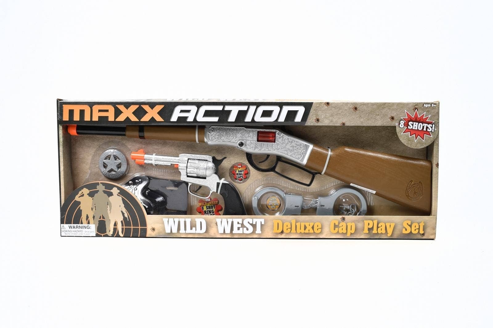 Maxx Action Wild West Cap Blaster – 6 Piece Western Playset | Mayfield's Mercantile